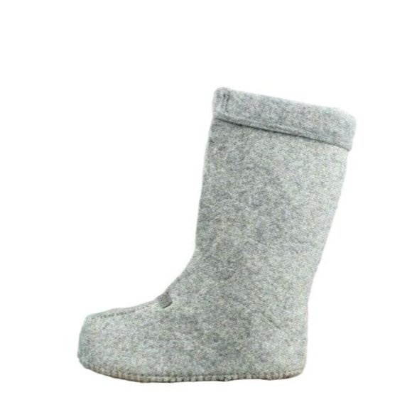 L.L. Bean | Shoes | Ll Bean Kids Gray Wool Boot Liners Warm Removable ...